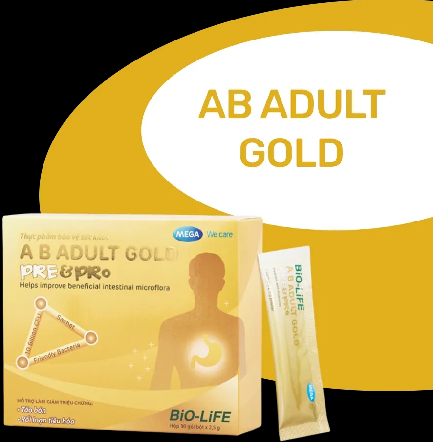 AB Adult Gold Pre & Pro: Improve Digestion for Seniors | MegaWeCare