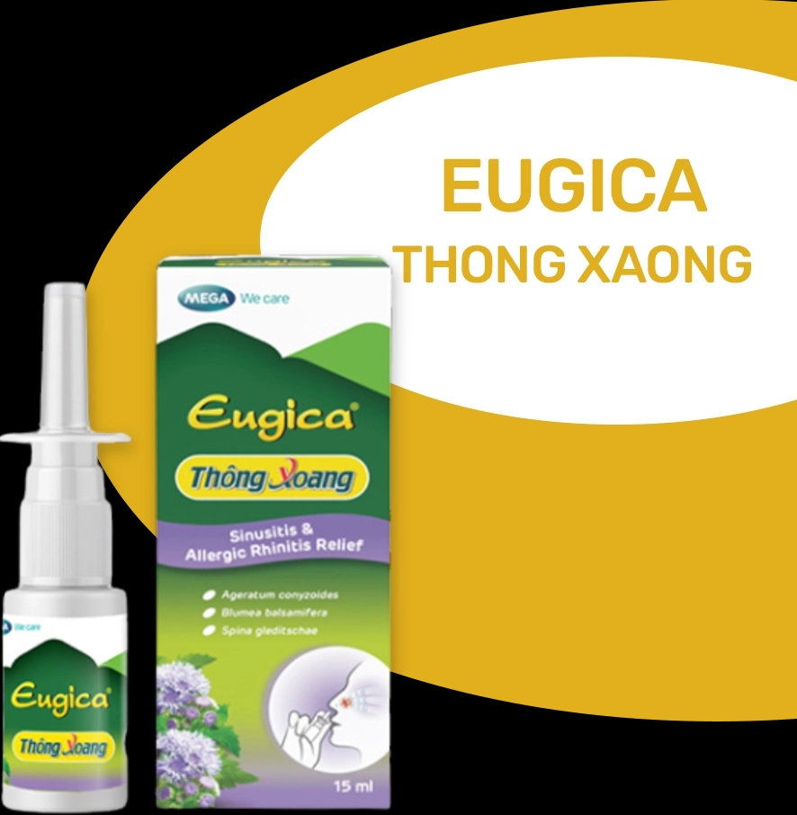 Eugica Thong Xoang Nasal Spray: Natural Sinus Relief | MegaWeCare