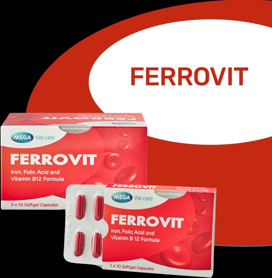 FERROVIT: Essential Iron & B Vitamins for Women's Health | MegaWeCare