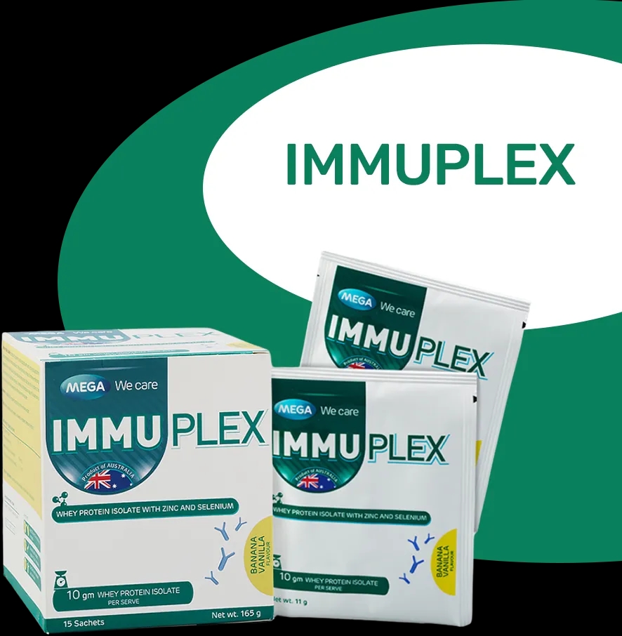 ImmuPlex: Whey Protein & Mineral Drink for Immunity | MegaWeCare