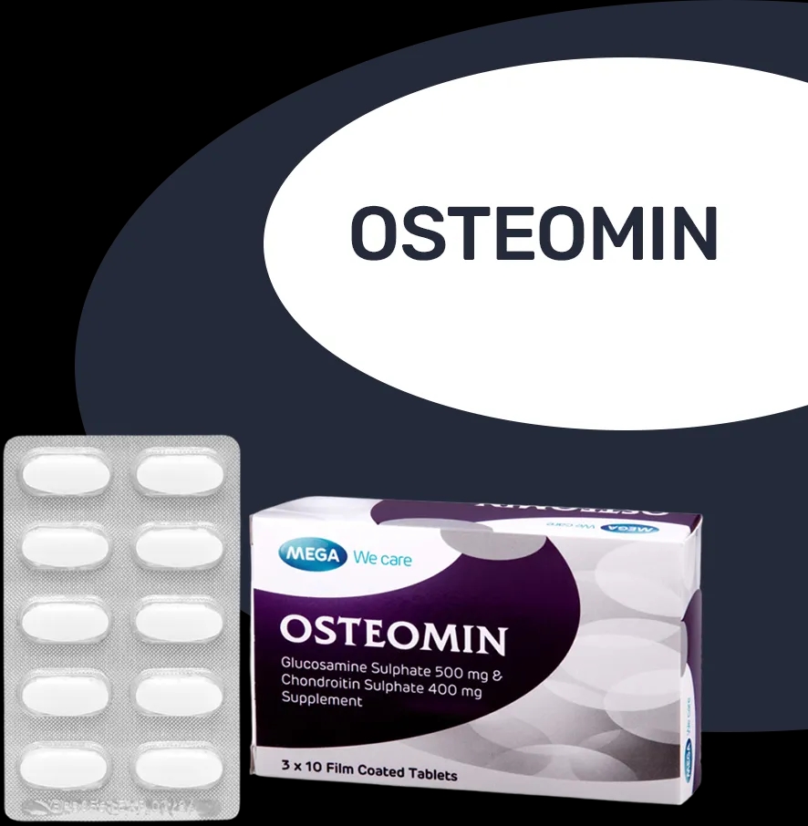 OSTEOMIN: Glucosamine & Chondroitin for Joint Health | Megawecare
