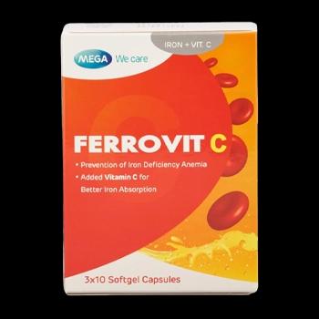 Ferrovit Iron and Folic Acid Supplement | Mega We Care