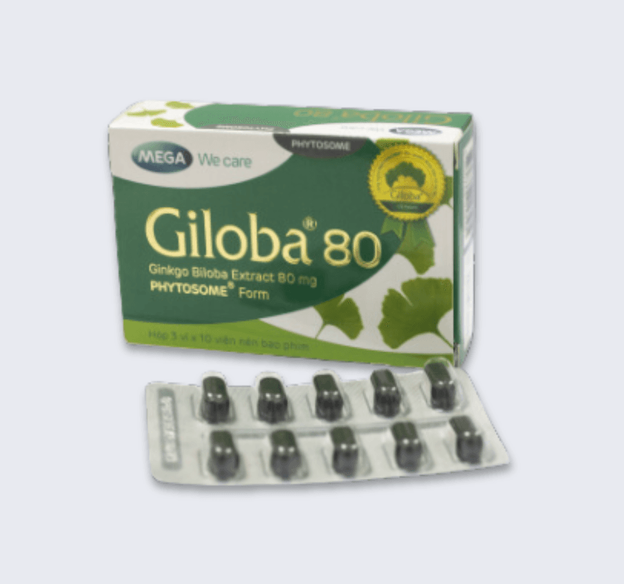 Giloba for Memory, Focus, and Blood Circulation | Mega We Care