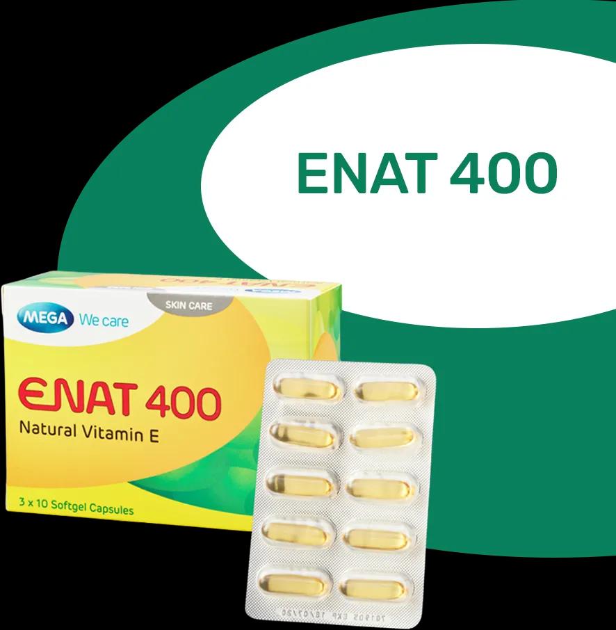 ENAT Natural Vitamin E for Skin & Health | MegaWeCare